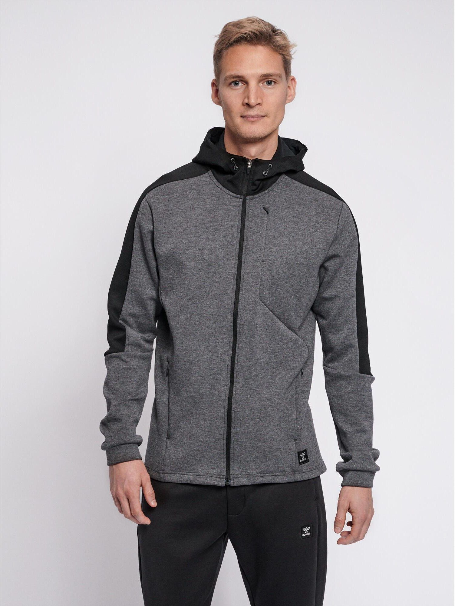 Hummel Bluza Z Kapturem Hmltropper Zip Niebieskie - Ceny i opinie - Ceneo.pl
