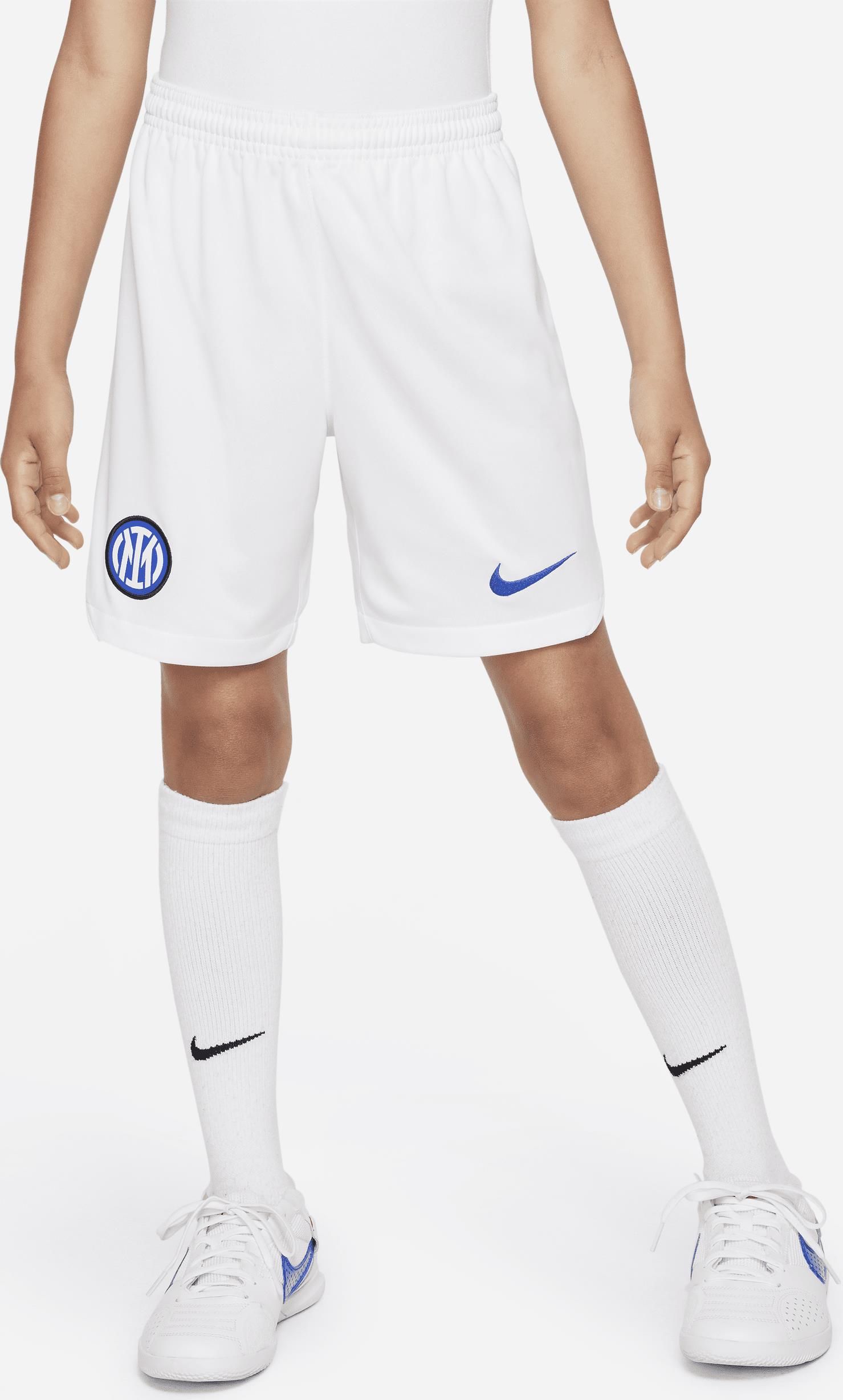 Spodenki Piłkarskie Dla Dużych Dzieci Nike Dri Fit Inter Mediolan