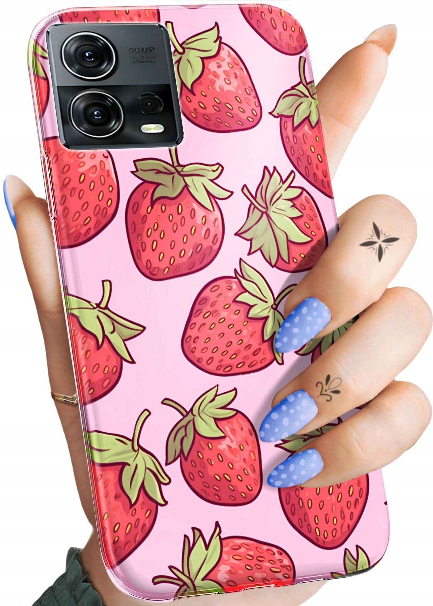Hello Case Etui Do Motorola Moto S30 Pro 5G Edge 30 Fusion Truskawki ...