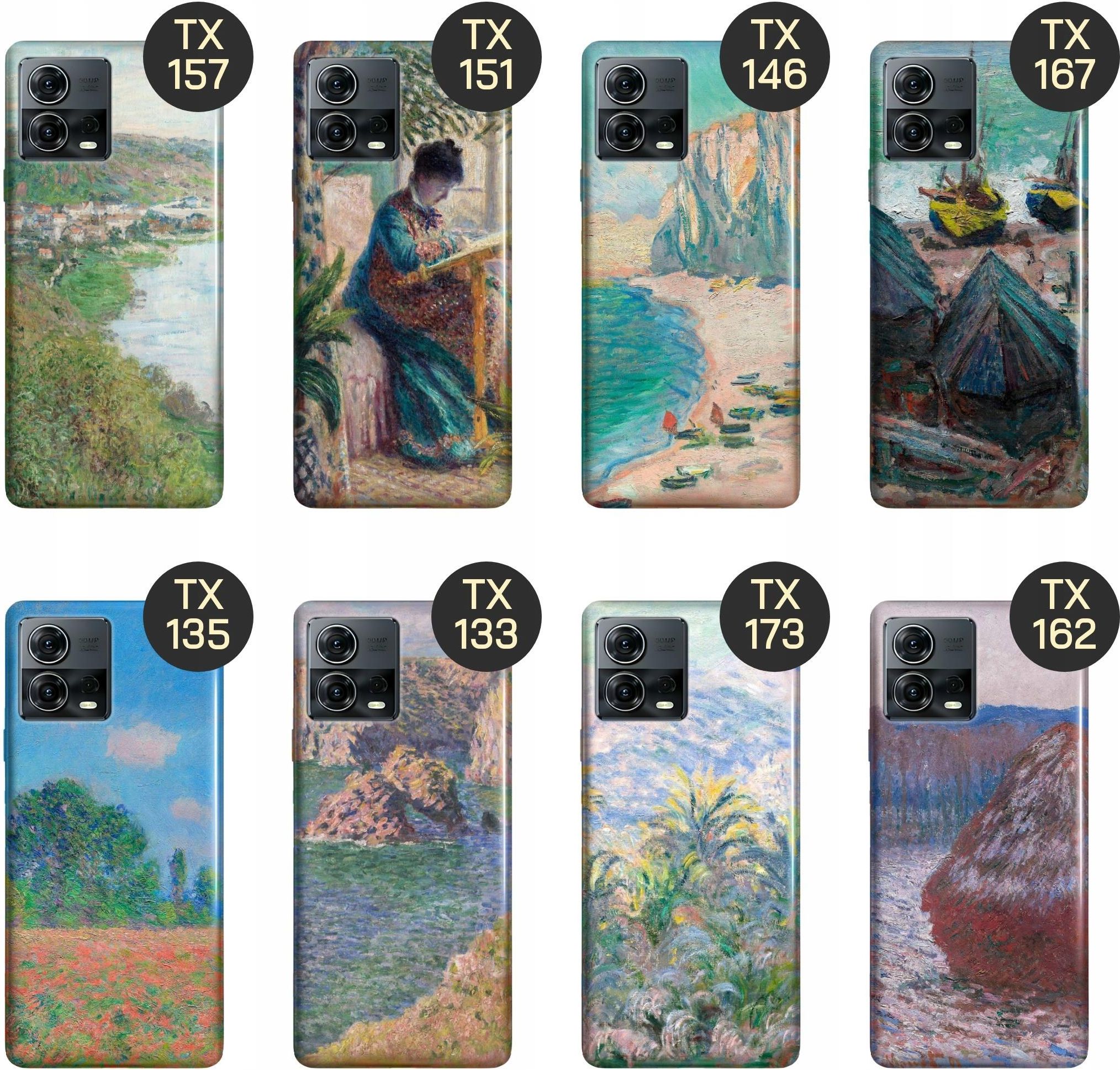 Hello Case Etui Do Motorola Moto S30 Pro 5G Edge 30 Fusion Claude Monet ...