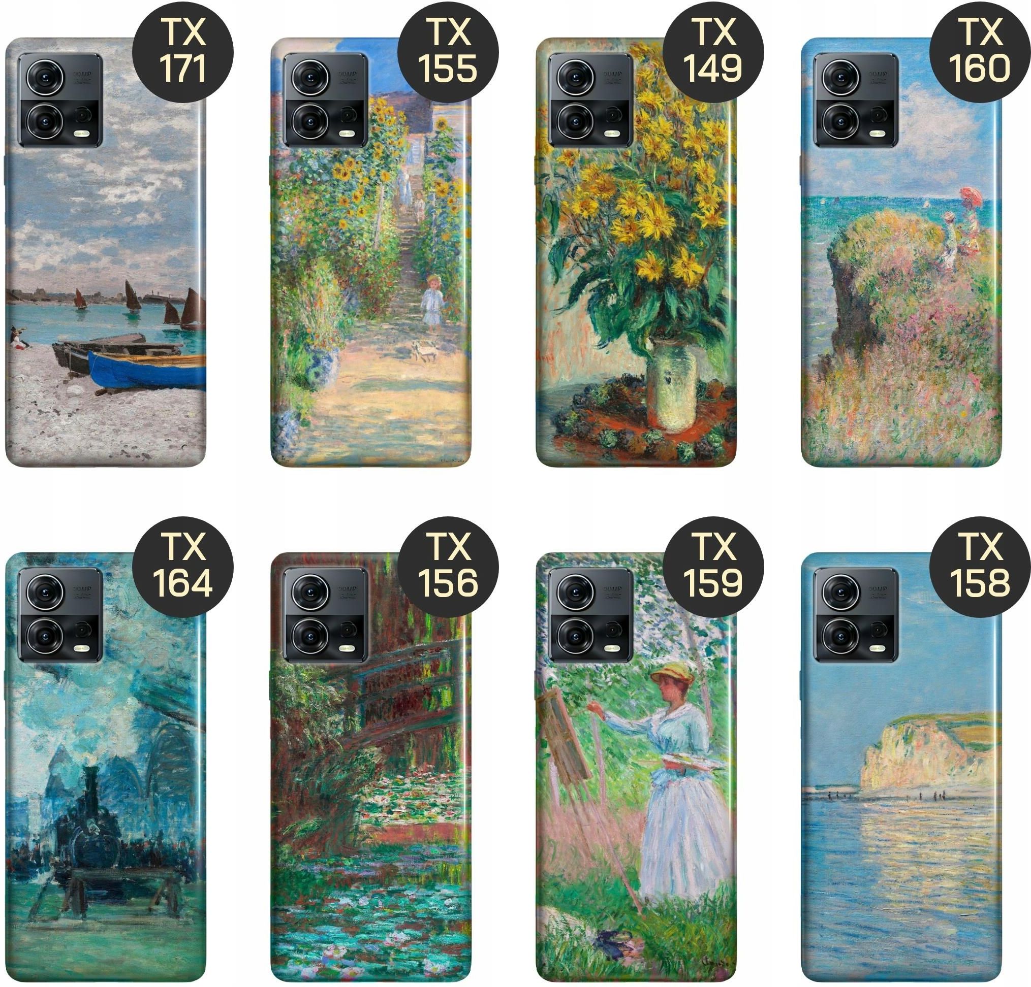 Hello Case Etui Do Motorola Moto S30 Pro 5G Edge 30 Fusion Claude Monet ...