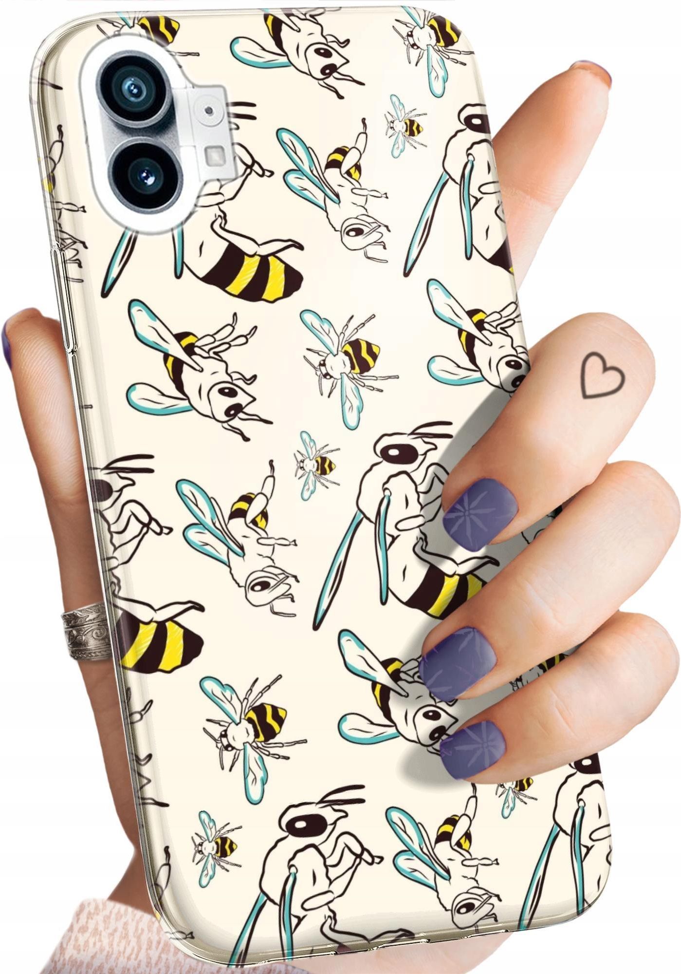 Hello Case Etui Do Nothing Phone 1 Owady Motyle Pszczółki - Etui na ...
