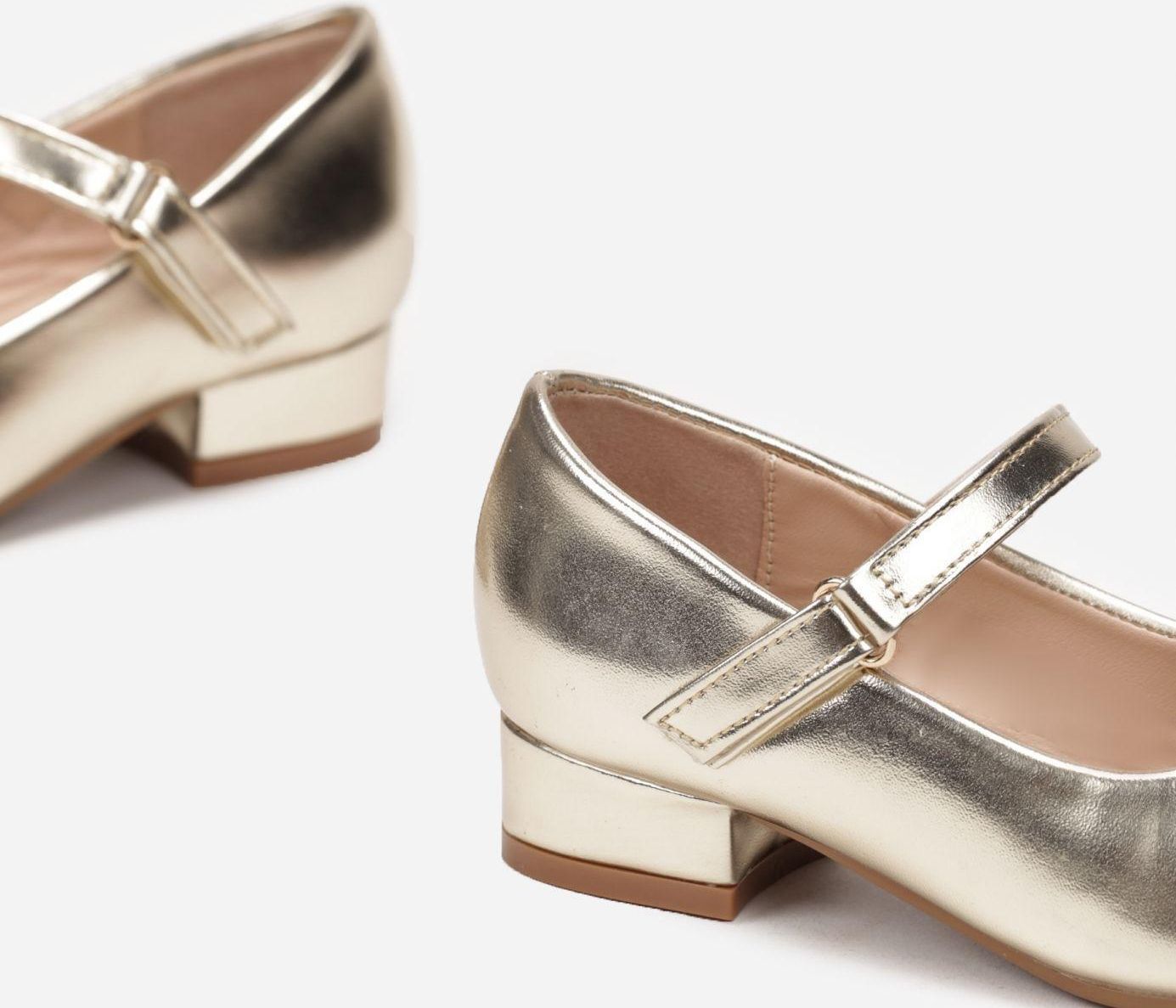 Born2Be Złote Balerinki 25 Lakierowana ekoskóra - Ceny i opinie - Ceneo.pl