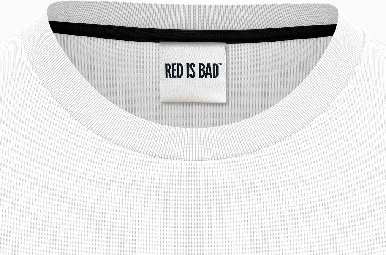 Red is Bad Koszulka męska Flaga Haft Biała L - Ceny i opinie - Ceneo.pl