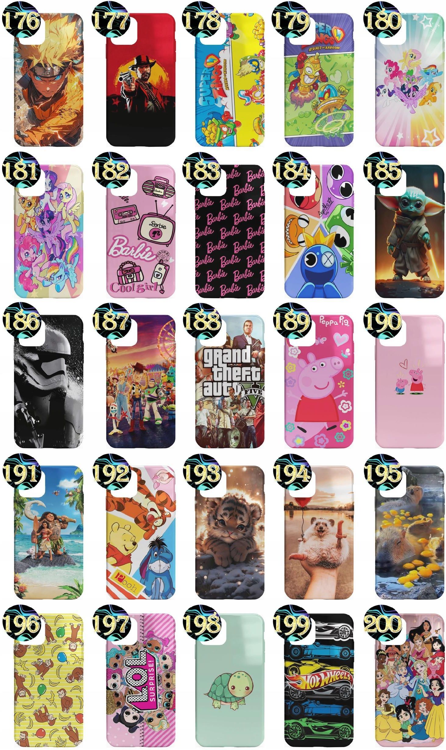World Case Etui Case Do Iphone 12 Mini Pokemon Z Bajek Bluey Spongebob ...