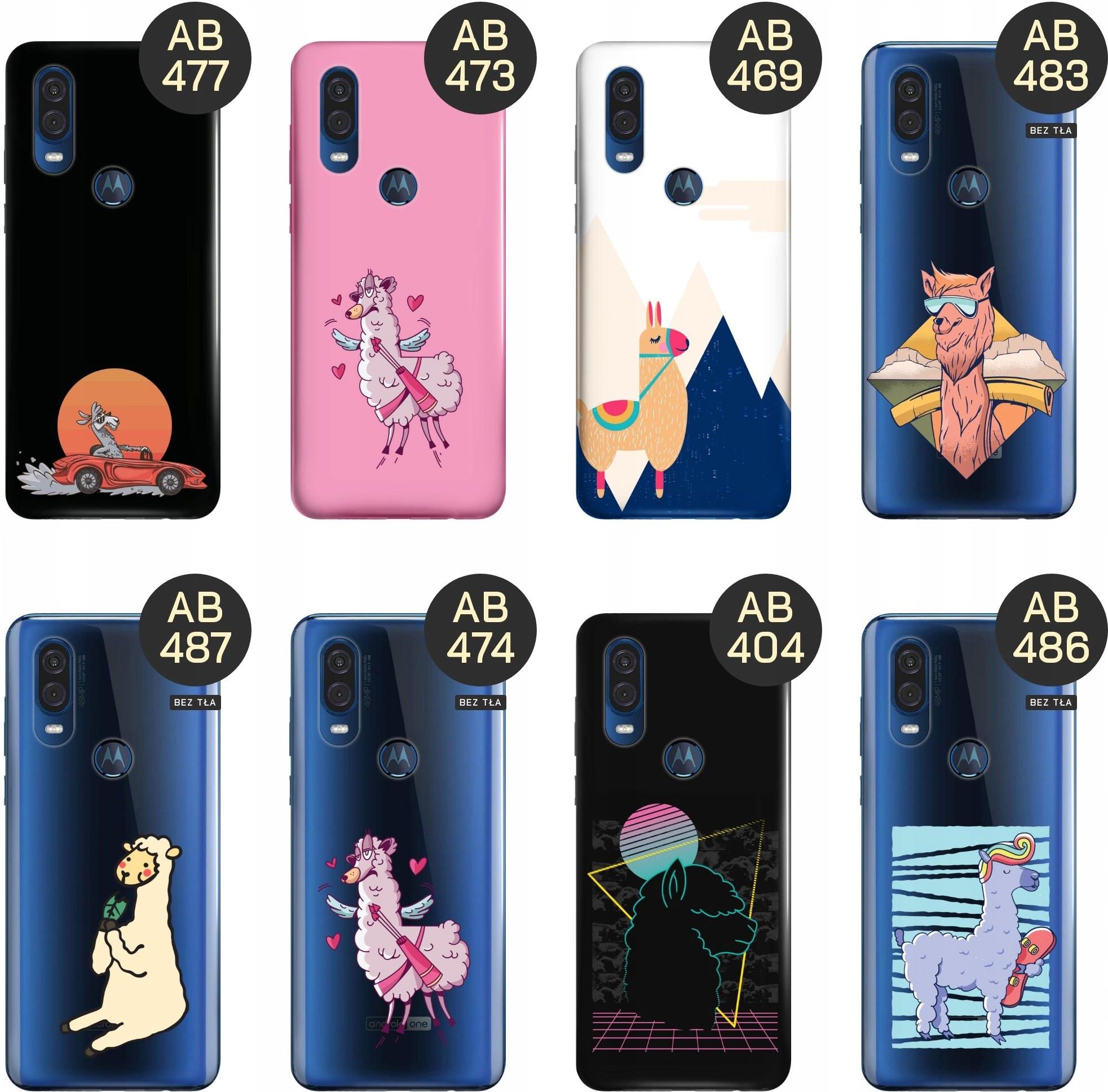 Hello Case Etui Do Motorola One Vision P40 Lama Alpaka Andy Obudowa ...