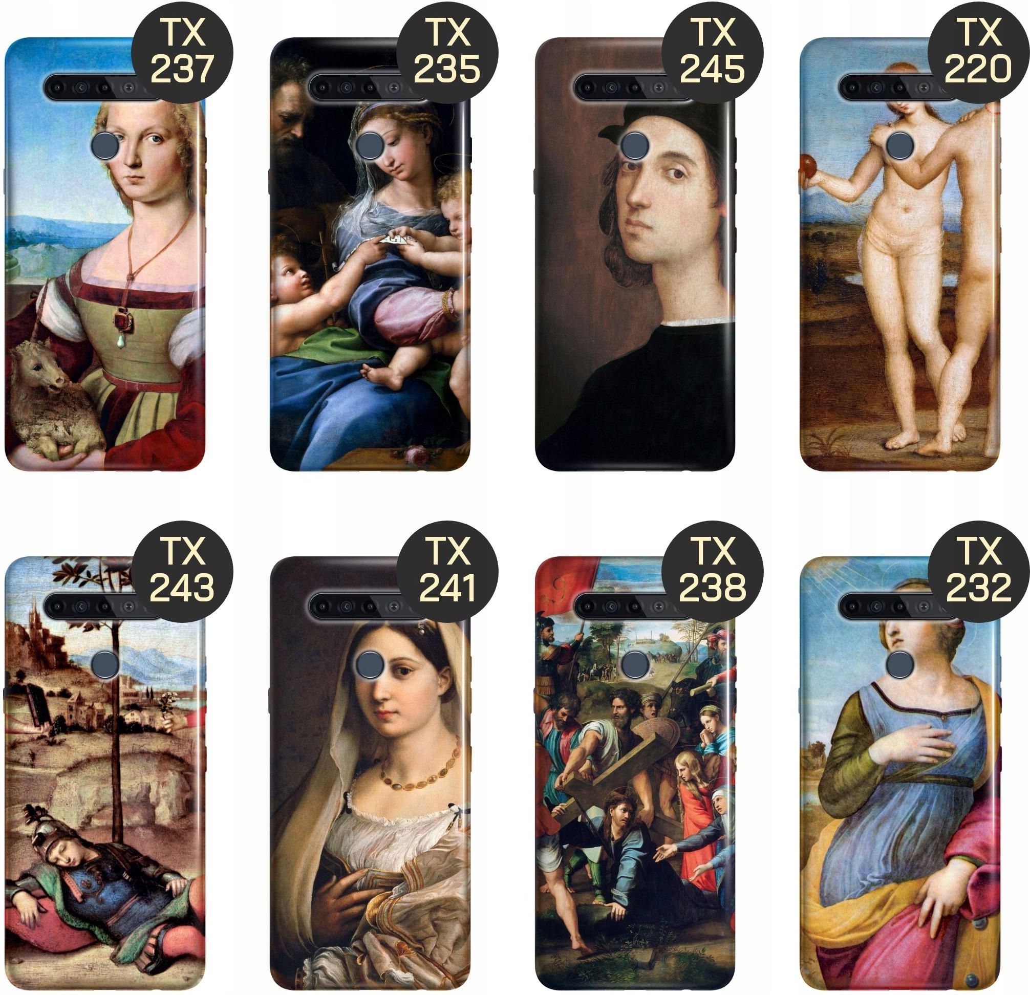 Hello Case Etui Do Lg K41S K51S Raffaello Raphael Obrazy Renesans Obudowa Case - Etui na telefon ...