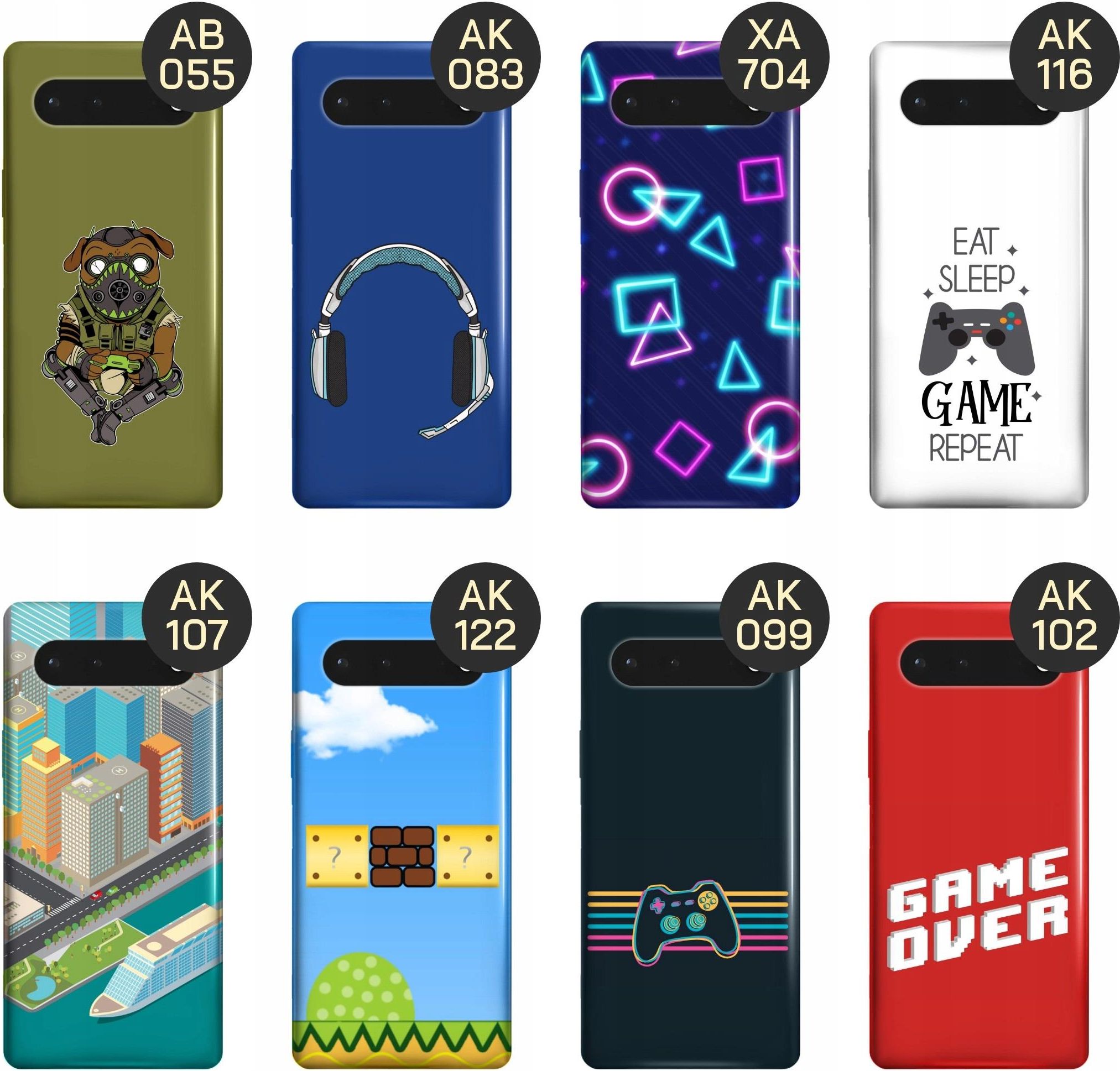 Hello Case Etui Do Google Pixel 6 Dla Gracza Gracz Gamer Game Over ...