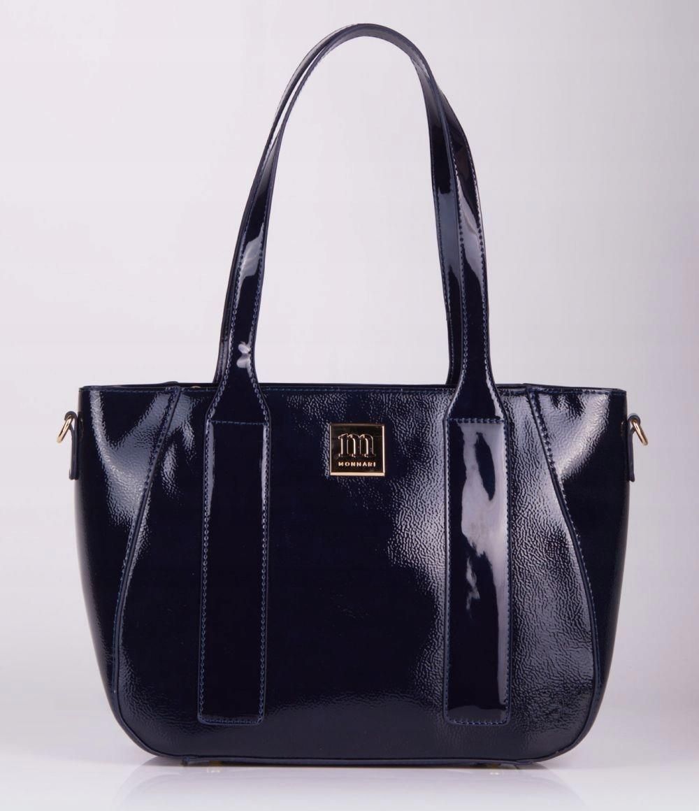 Granatowa Torebka Damska Monnari Połyskująca - Ceny i opinie - Ceneo.pl