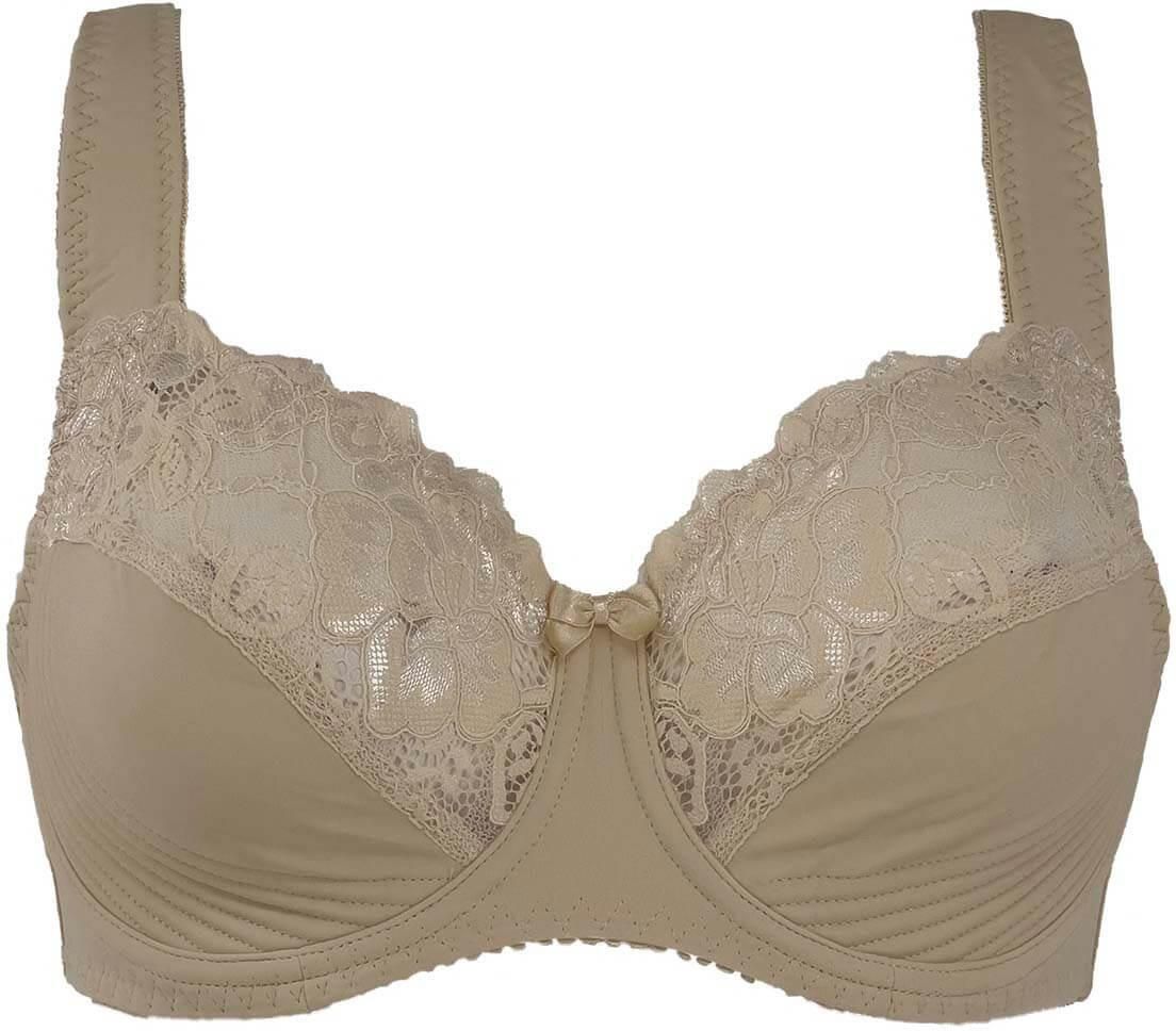 Nowy biustonosz 90F beżowy stanik miękki Anfen - Ceny i opinie - Ceneo.pl