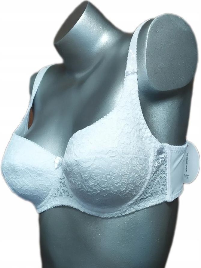 Balkonetka z fiszbiną Anfen 90F biały stanik biustonosz - Ceny i opinie - Ceneo.pl