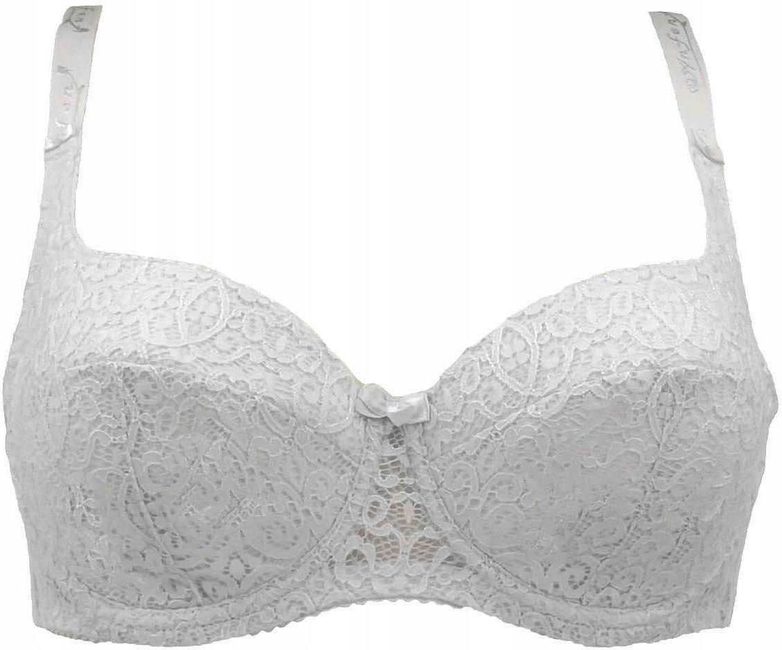 Balkonetka z fiszbiną Anfen 90F biały stanik biustonosz - Ceny i opinie - Ceneo.pl