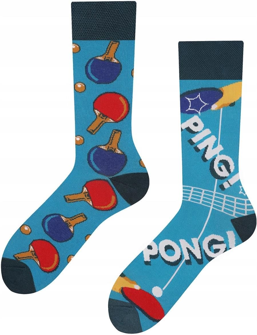 Skarpetki kolorowe Todo Socks Ping Pong 35-38 - Ceny i opinie - Ceneo.pl