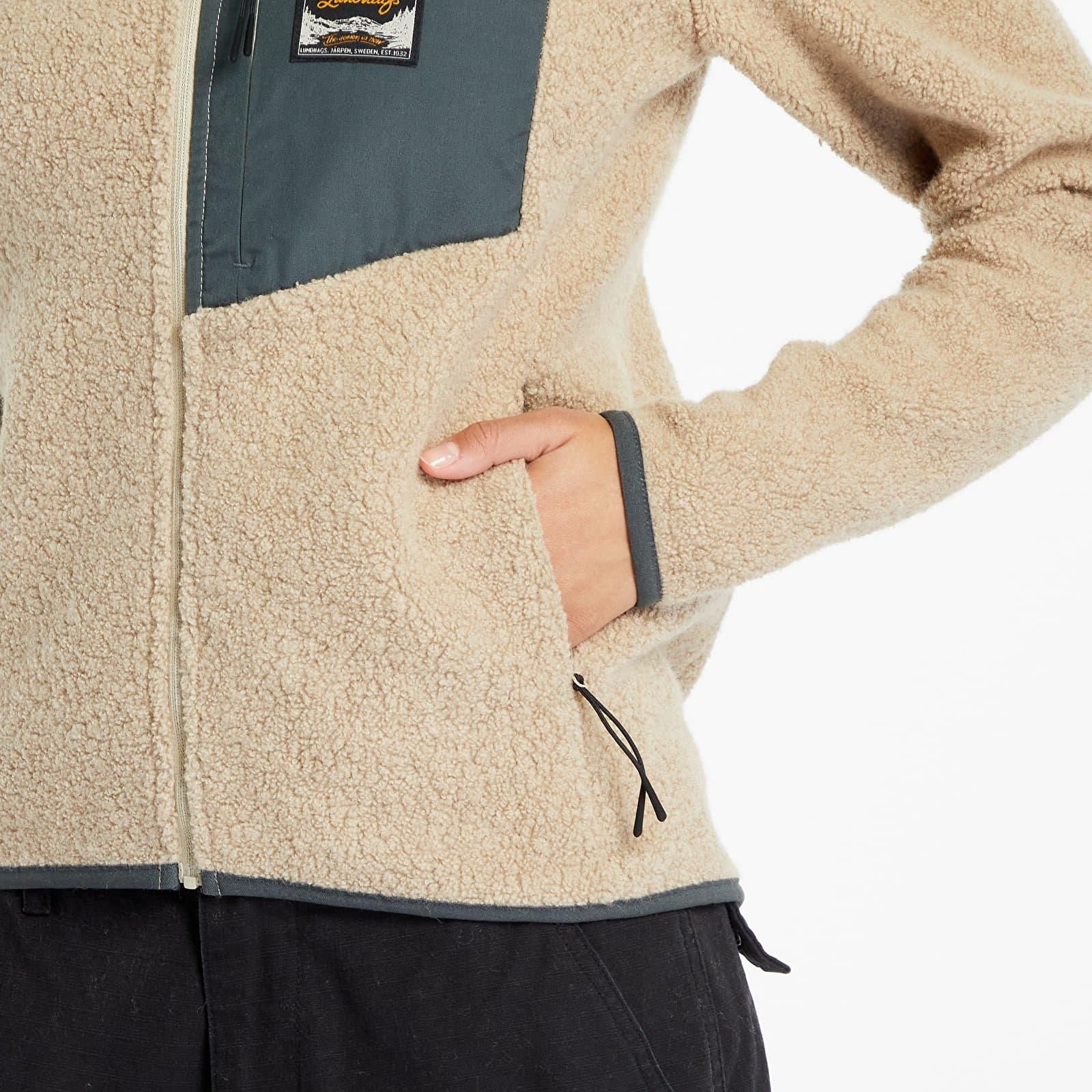 Lundhags Flok Pile Wool Fleece Jacket Sand - Ceny i opinie - Ceneo.pl
