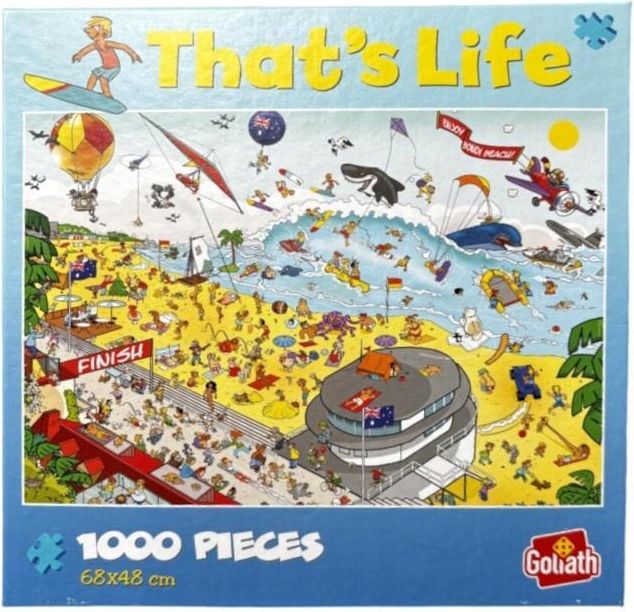 Goliath Games Gry Plaża Bondi Puzzle 1000El. - Ceny i opinie - Ceneo.pl