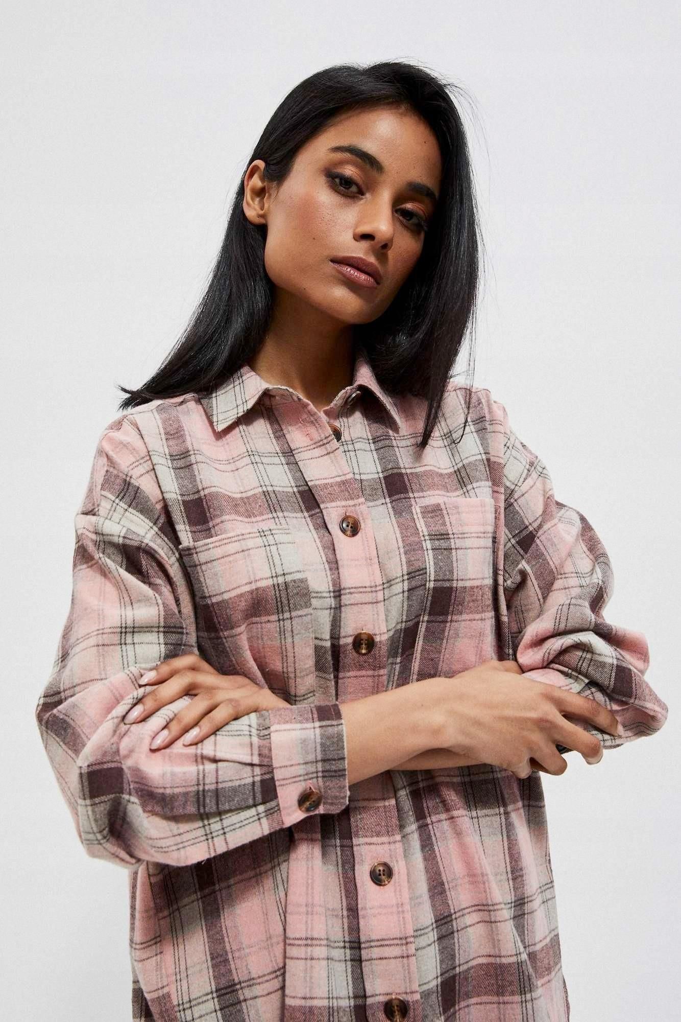 Koszula w kratę XL od Moodo - Ceny i opinie - Ceneo.pl