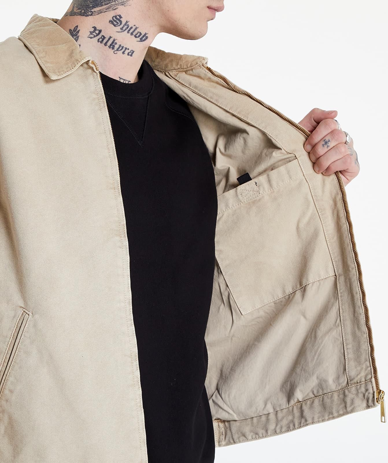 Carhartt WIP Detroit Jacket Dusty H Brown/ Dusty H Brown Faded - Ceny i ...