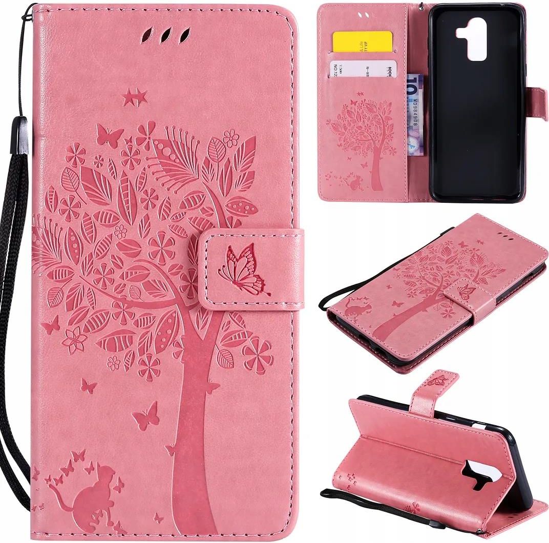 Saturcase Skórzany Etui Pokrowiec Dla Samsung Galaxy J8 2018 - Etui na ...