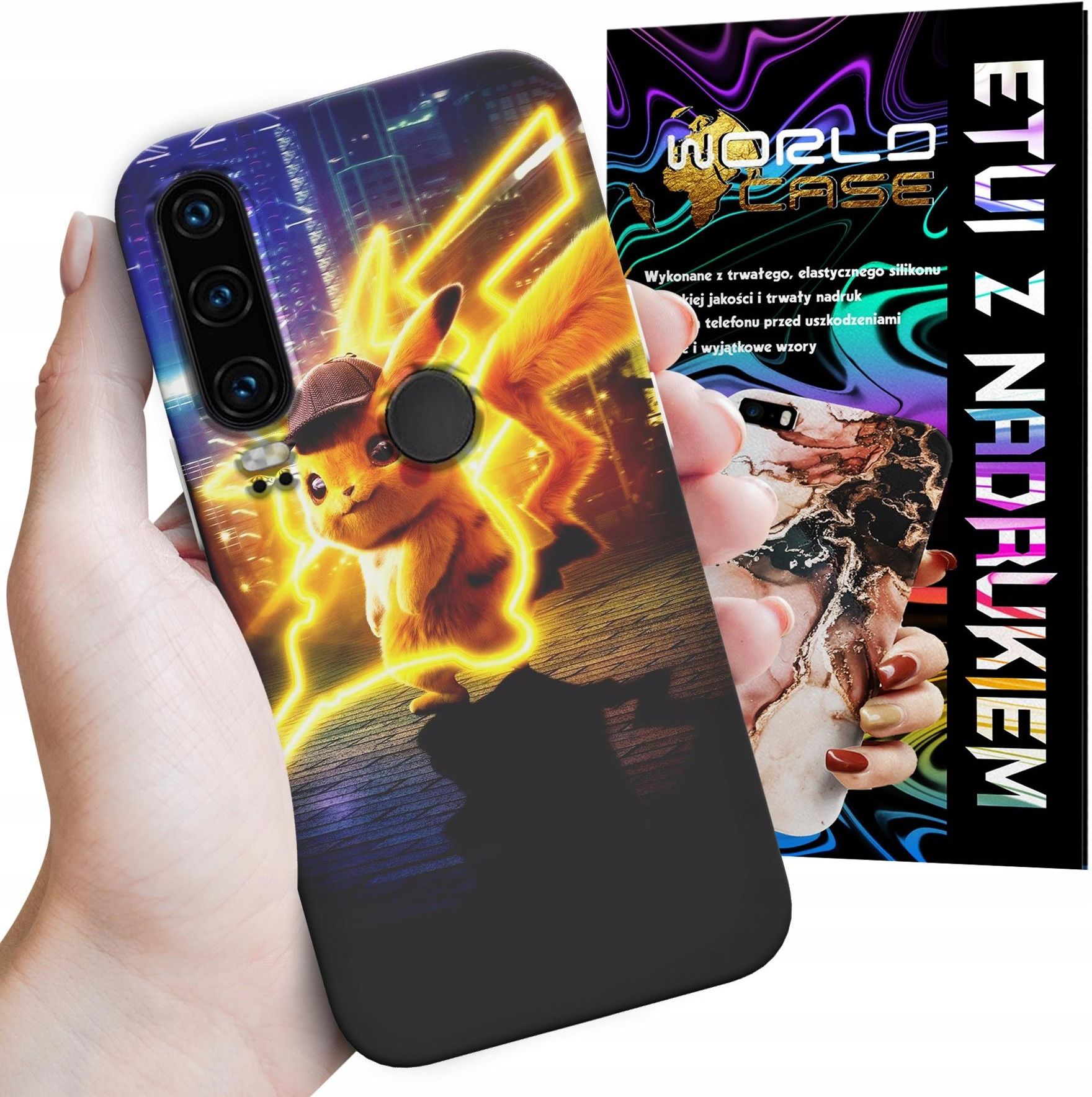 World Case Etui Case Do Huawei P30 Lite Pokemon Z Bajek Bluey Spongebob - Etui na telefon, ceny ...