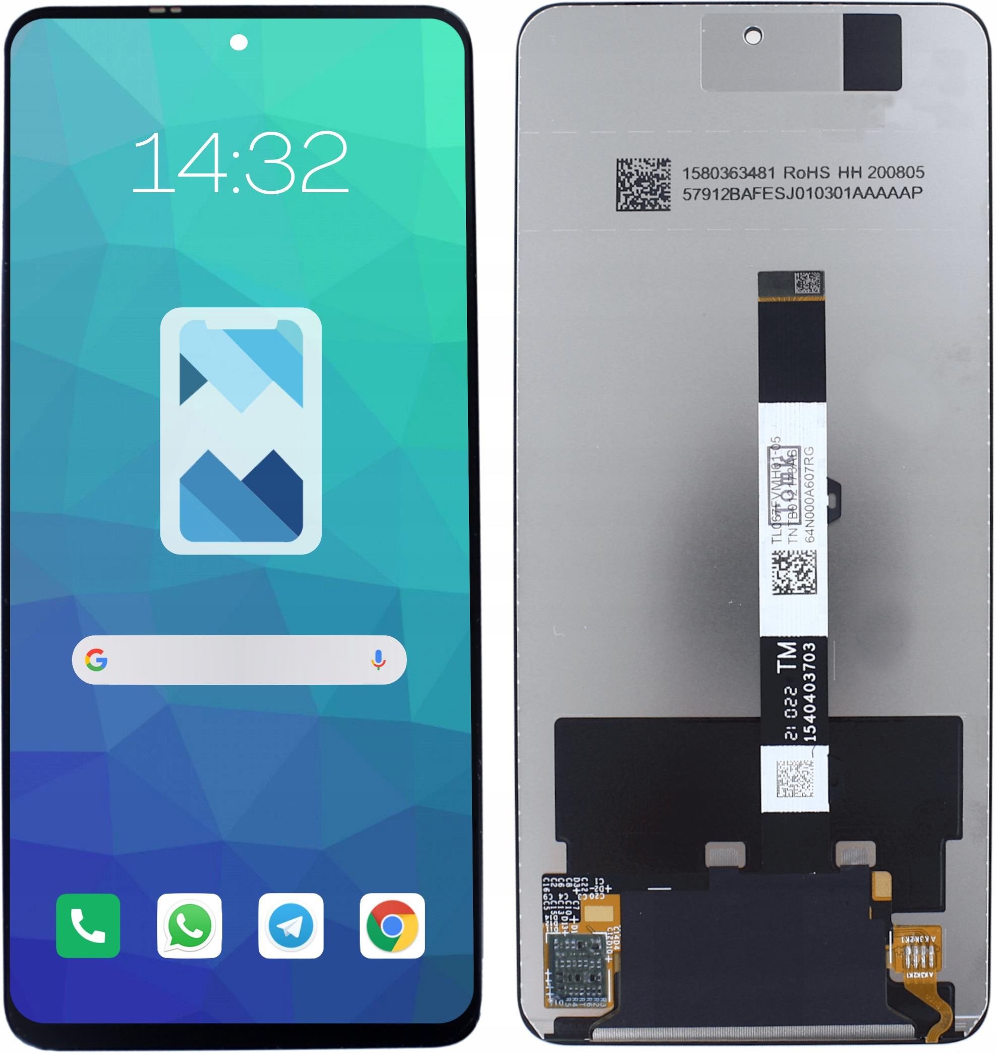 Podzespoły do telefonu Mobilepart Wyświetlacz Lcd Ekran Szybka Dotyk Do ...