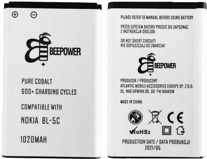 Bateria Bateria do Nokia BL-5C 2730c 6230 C2 3110 E50 N91 - Opinie i ceny na Ceneo.pl