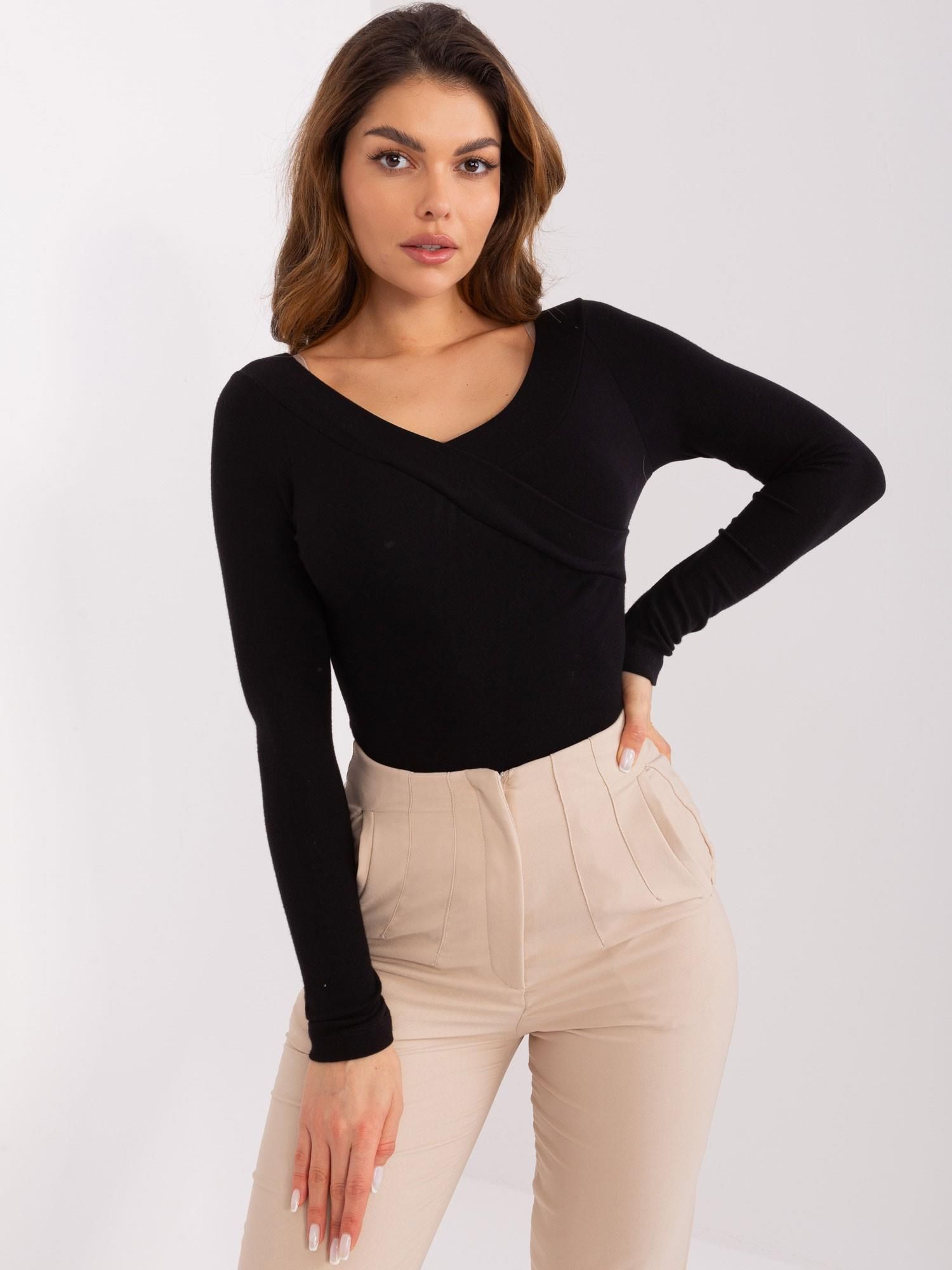 Bluzka-EM-BZ-785.32P-czarny : Kolor - czarny, Rozmiar - ONE SIZE - Ceny ...