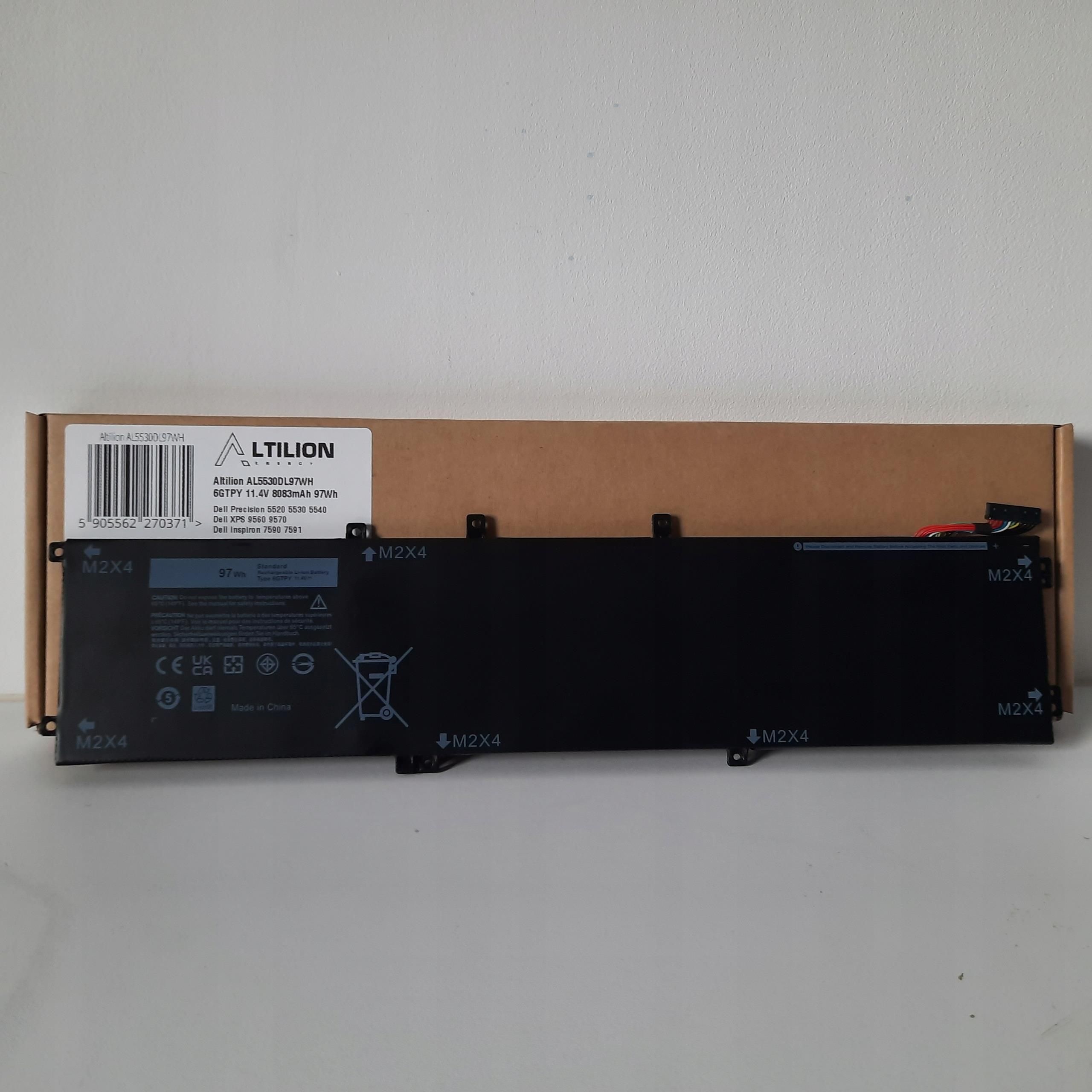Bateria do laptopa Altilion Energy 6GTPY GPM03 Dell 5530 5520 5540 ...