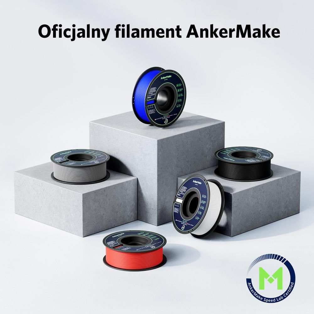 Filament ANKER MAKE V6110131S Filament PLA+ AnkerMake 1.75mm 1kg ...