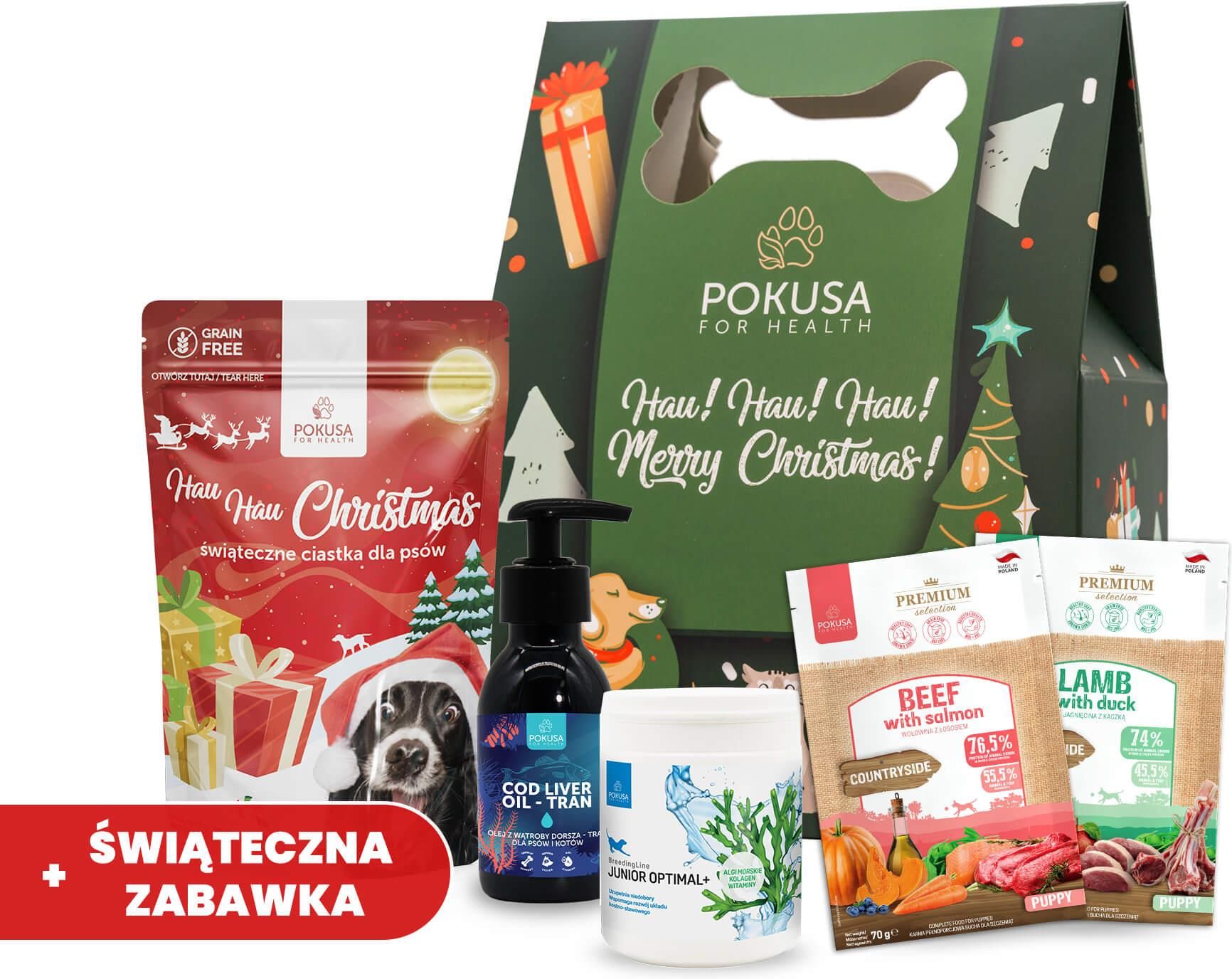 Pokusa Zestaw Świąteczny Dla Szczeniaka - Ceny i opinie - Ceneo.pl
