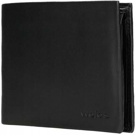 Portfel męski Wojas czarny skórzany poziomy - Ceny i opinie - Ceneo.pl