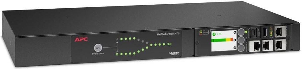 Zasilacz UPS Apc Rack ATS 230V 16A C20 in 8 C13 1 C19 out (AP4423A ...