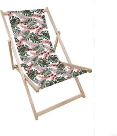 Allbag Leżak Drewniany Z Nadrukiem Różowa Monstera Płachta069 - Ceny i ...