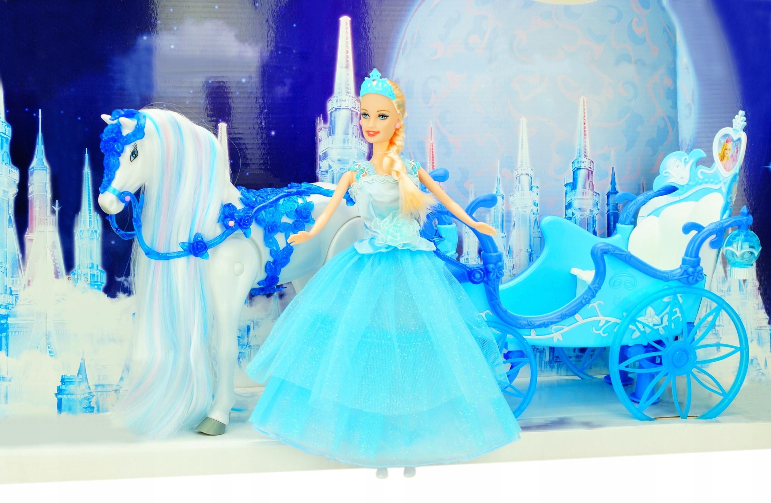 Nicola Toys Kareta Dla Lalek Koń Chodzący Lalka Karoca 0965 - Ceny i ...
