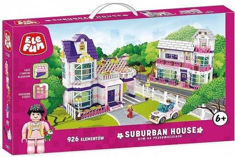 Elefun Klocki 926El. Dom Nad Przedmieściach Duży Zestaw - ceny i opinie ...