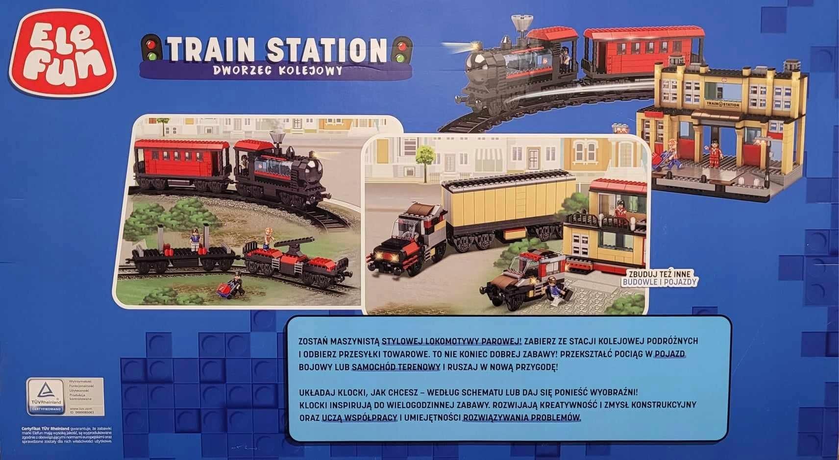 Elefun Zestaw Klocki Dworzec Kolejowy 775El. - ceny i opinie - Ceneo.pl