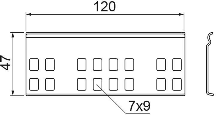 Łącznik do korytka LPU2H50, grubość blachy 1,5mm 4szt - Opinie i ceny na Ceneo.pl