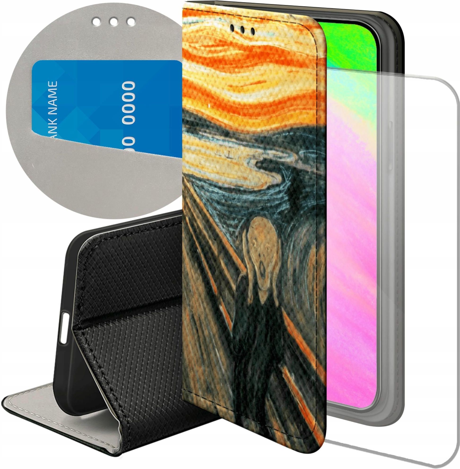 Hello Case Etui Z Klapką Do Iphone 15 Edvard Munch Krzyk Malarstwo ...