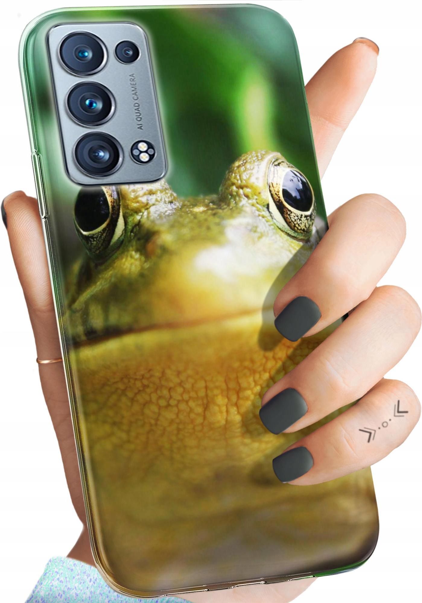 Hello Case Etui Do Oppo Reno 6 Pro Plus 5G Żabka Żaba Frog Obudowa ...