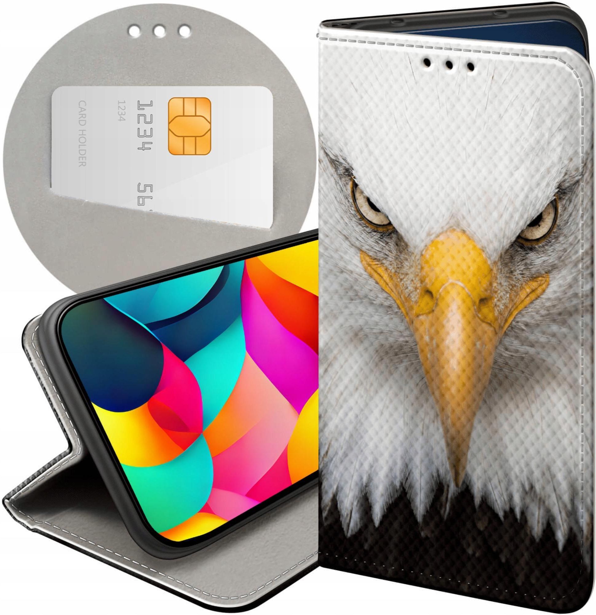 Hello Case Etui Z Klapką Do Samsung Galaxy M52 5G Orzeł Sokół Eagle Futerał - Etui na telefon ...