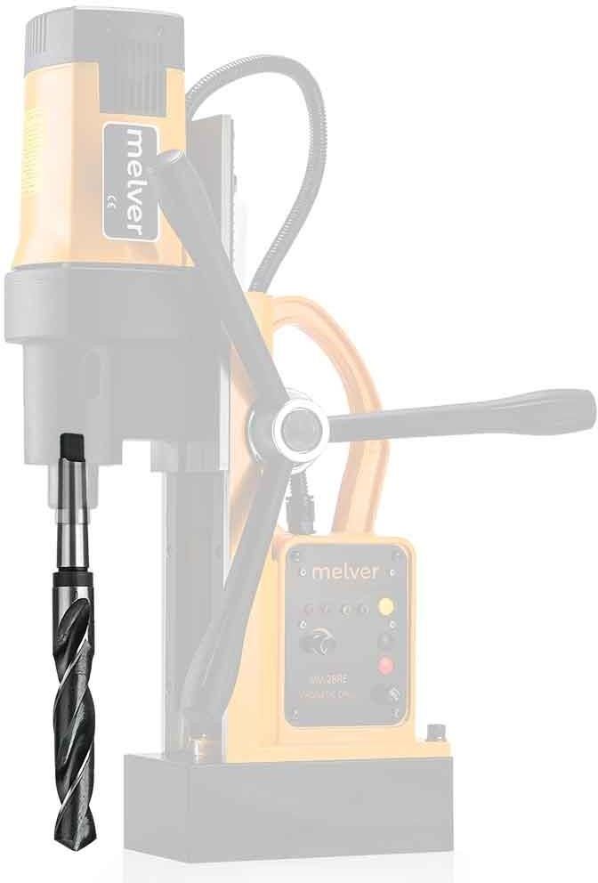 Wiertło Melver Fi 9,5mm Wiertło Do Metalu Nwkc Hsse Co5 Din 345 Stożek Morse'A Mt1 Professional ...