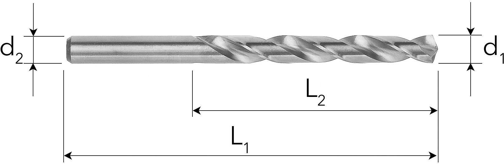 Wiertło Melver Fi 16,5 X 178/120 Wiertło Do Metalu Hss Din 338 Nwka ...
