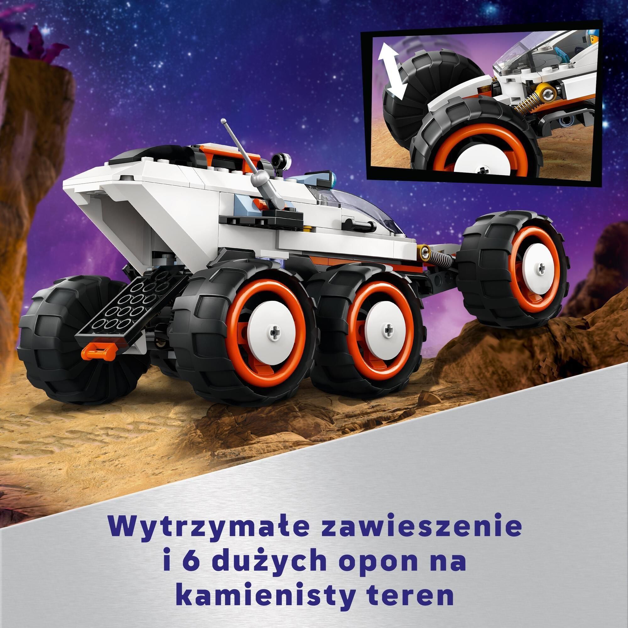 LEGO City 60431 Kosmiczny łazik i badanie życia w kosmosie - Ceny i ...