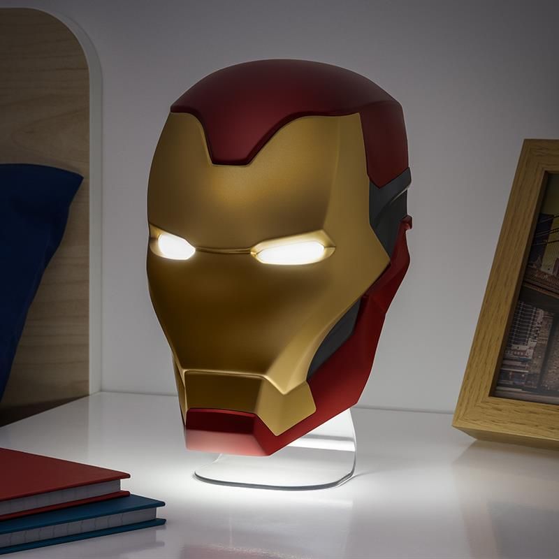 MASKA IRON MAN LAMPKA ŚCIENNA MARVEL - Ceny i opinie - Ceneo.pl