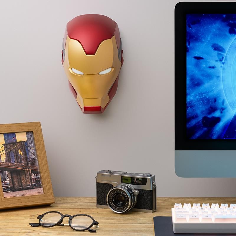 MASKA IRON MAN LAMPKA ŚCIENNA MARVEL - Ceny i opinie - Ceneo.pl