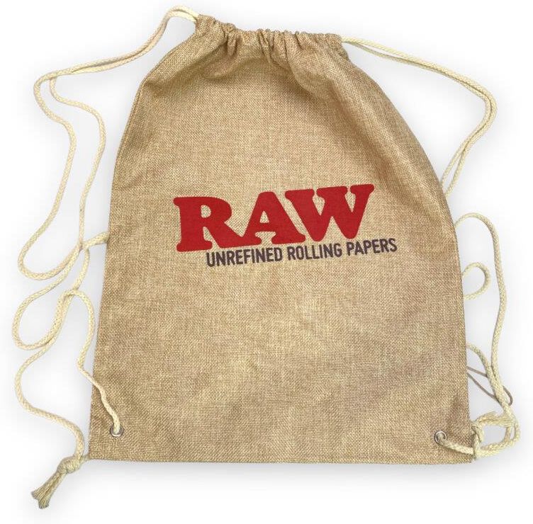 Materiałowy Plecak Raw Drawstring Bag Brązowy - Ceny i opinie - Ceneo.pl