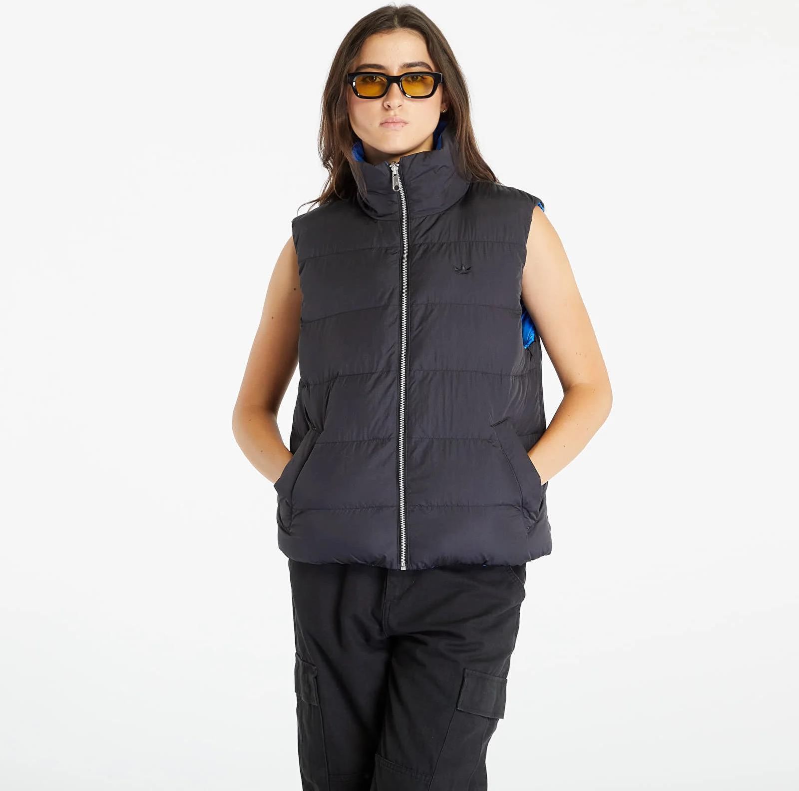 Adidas Originals Rever Vegan Vest Black/ Royal Blue - Ceny i opinie ...