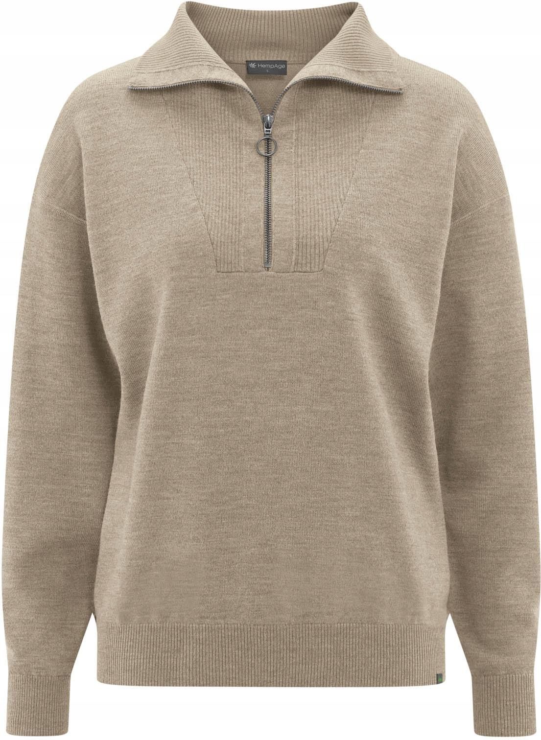 Świetny sweter Troyer z wełny i konopi Grit XL - Ceny i opinie - Ceneo.pl