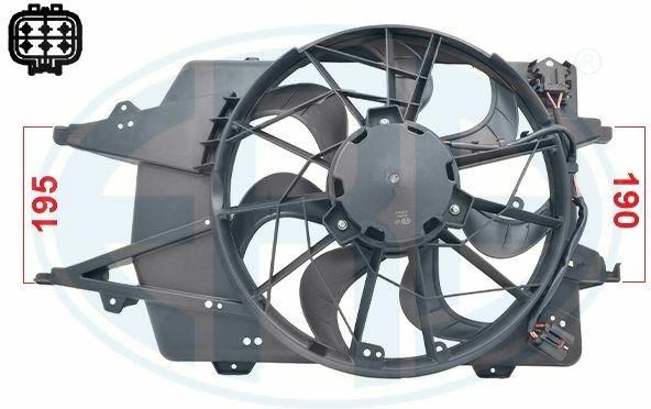 Era Wentylator Chłodnicy Silnika 352082 - Opinie i ceny na Ceneo.pl