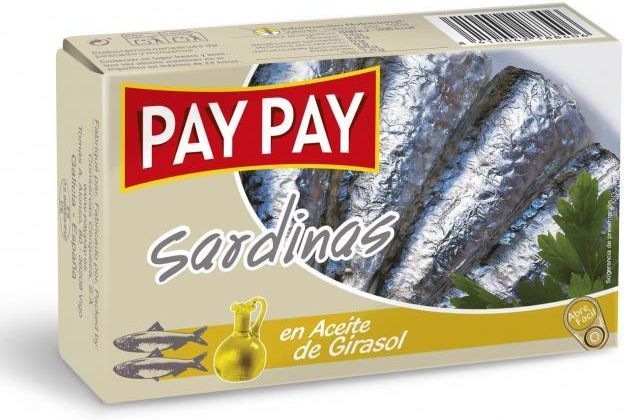 Paypay Pay Sardynki W Oleju Słonecznikowym 120G - Ceny i opinie - Ceneo.pl