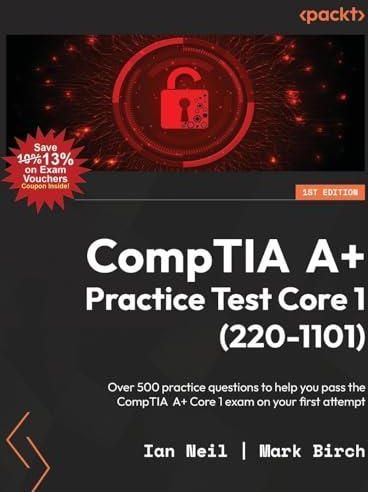 CompTIA A+ Practice Test Core 1 (220-1101) - Literatura obcojęzyczna ...